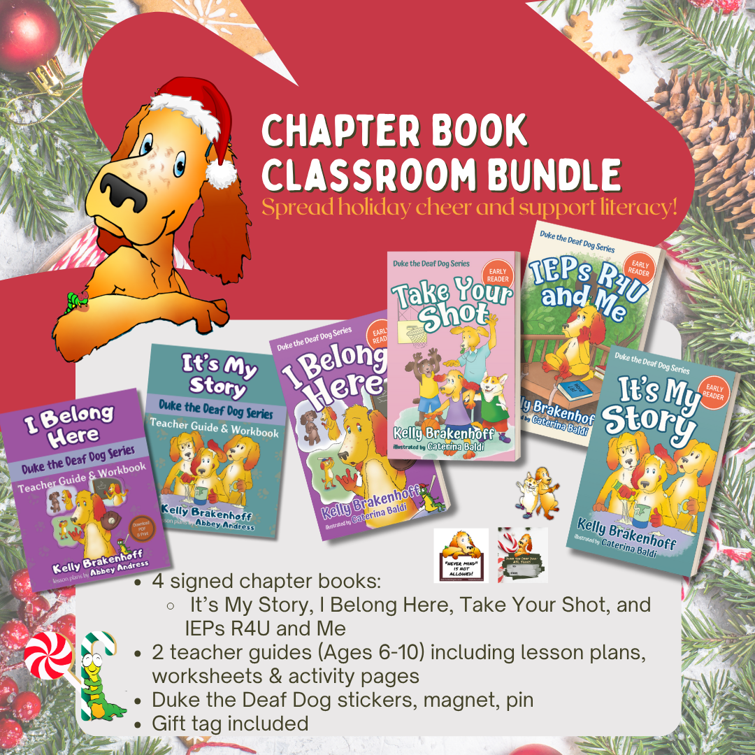 Duke the Deaf Dog Chapter Book Classroom Bundle - Emerald Prairie Press